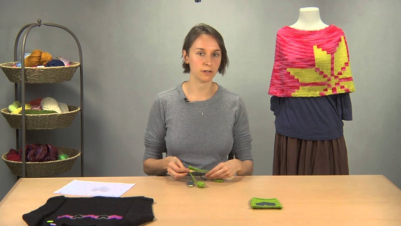 How to Work Intarsia - YouTube