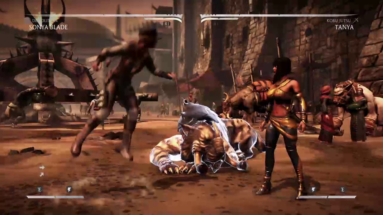 Mortal Kombat X Lab Session - Sonya Blade Demolition - YouTube