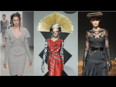 London Fashion Week's Wildest Hair, Avant Guard Hairstyles - YouTube