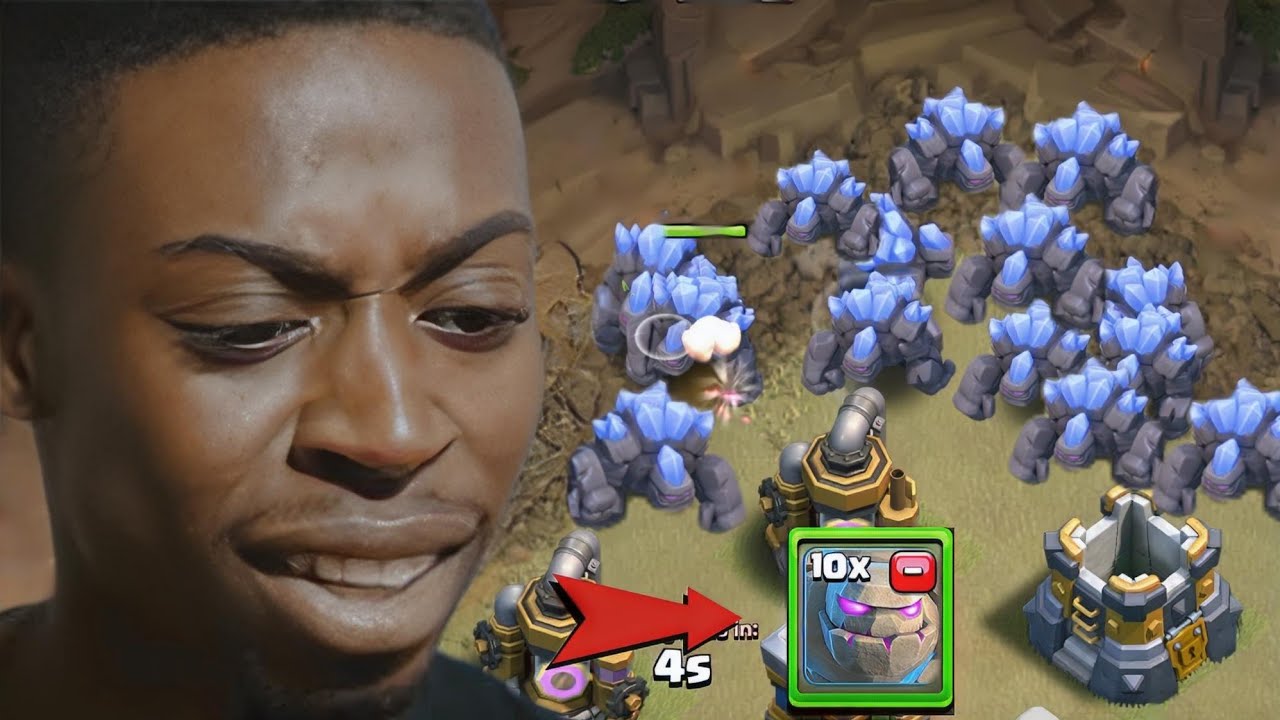 Insane 10 Times Stone Attack 💀 | @ClashOfClans - YouTube