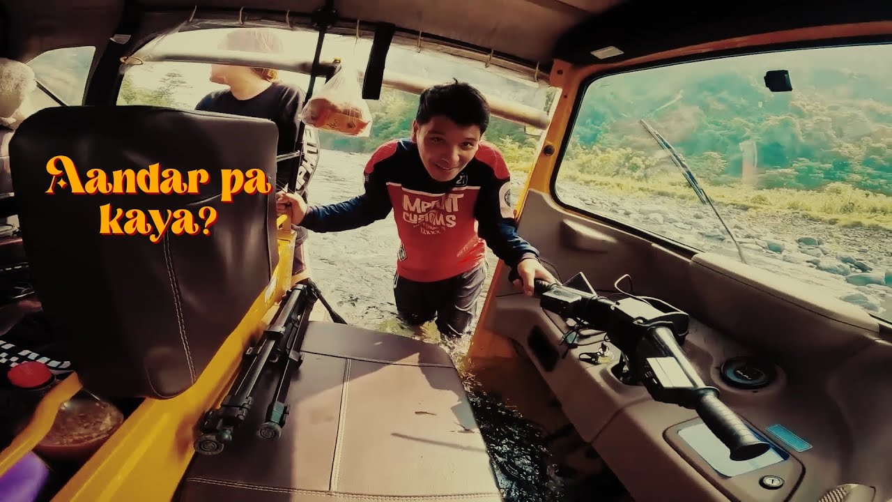 Traysikel touring with Bajaj RE: Diteki River of Aurora Province - YouTube