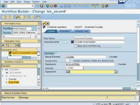 How to model looping in SAP workflow (1 of 2) - YouTube