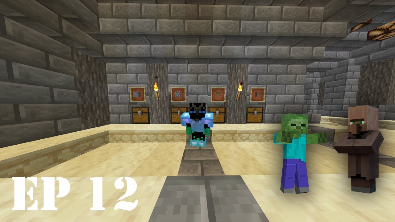 Benji Plays Minecraft 1.15 - Episode 12 | Zombie Villager and Bulk ...