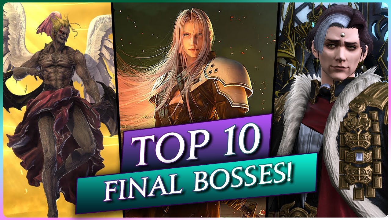 Top 10 Final Fantasy Final Bosses! - YouTube