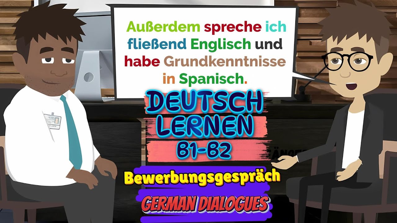 Deutsch lernen B1-B2 | German Dialogues | Deutsche Dialoge ...