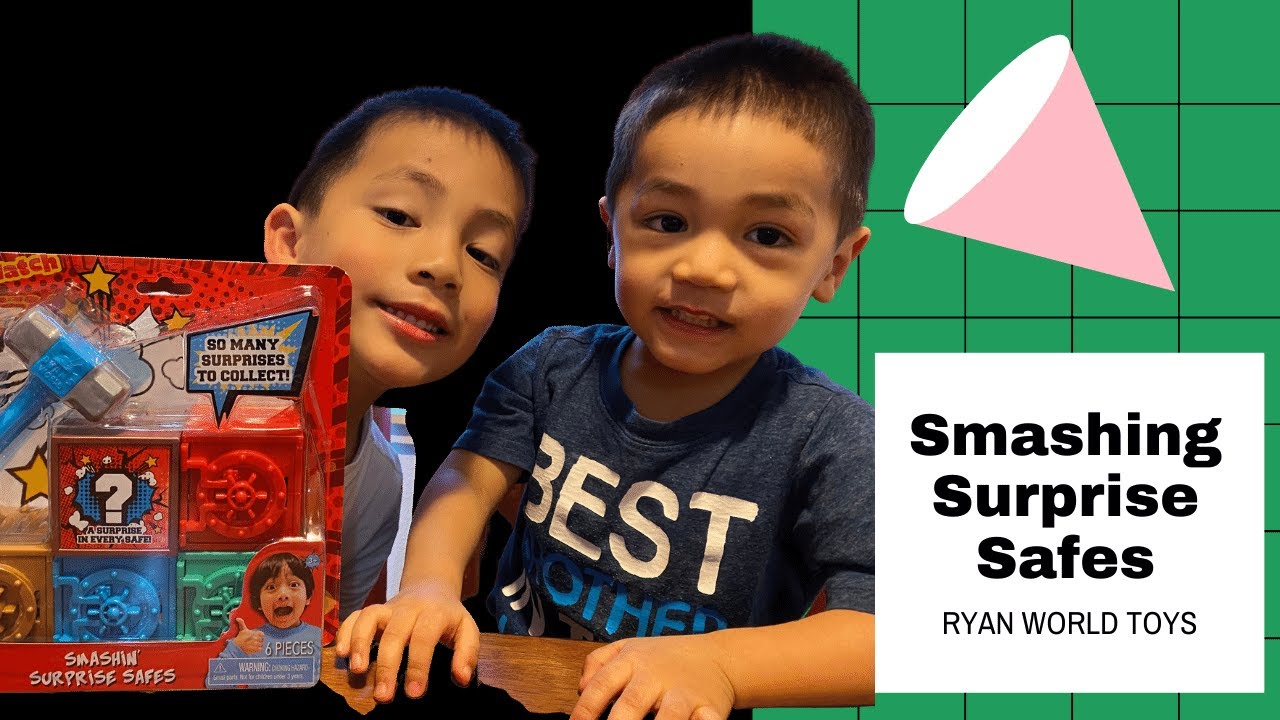 Ryan World Toy Surprise Safe Unboxing and Toy Review 👍 - YouTube