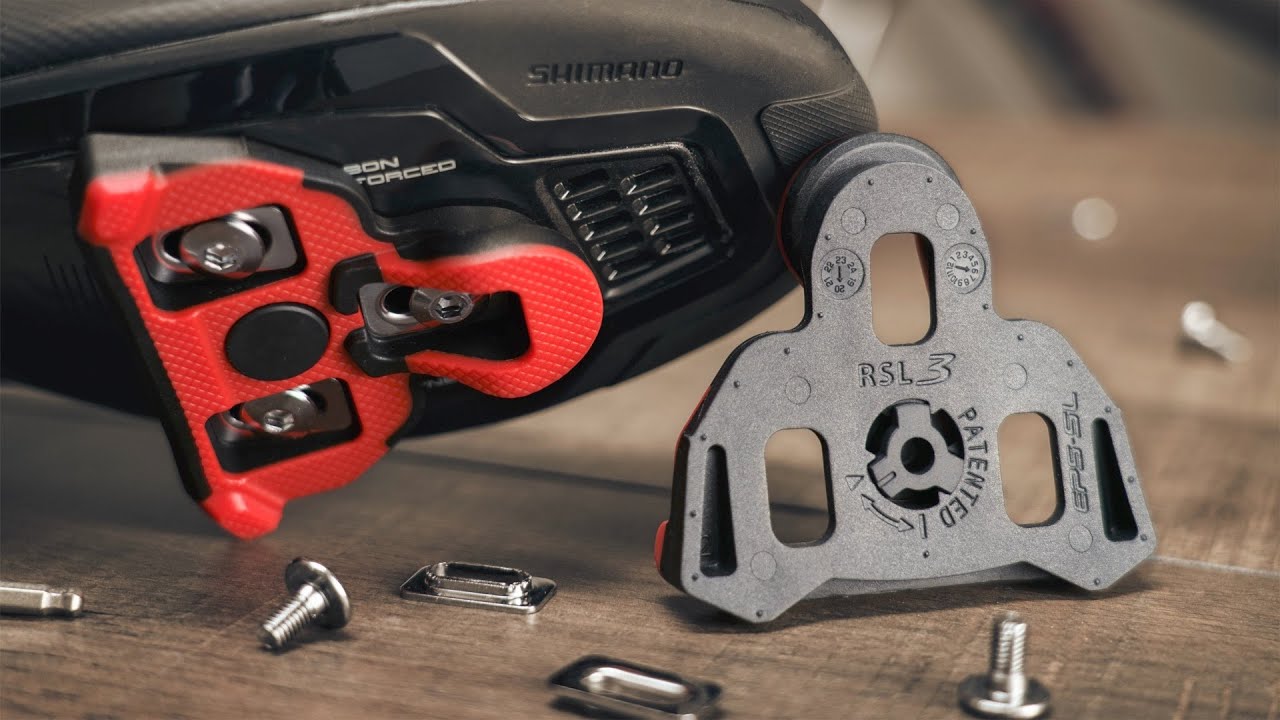 CD-RSL3H2 Cyclingdeal quality Shimano SPD-SL compatible cleats - YouTube