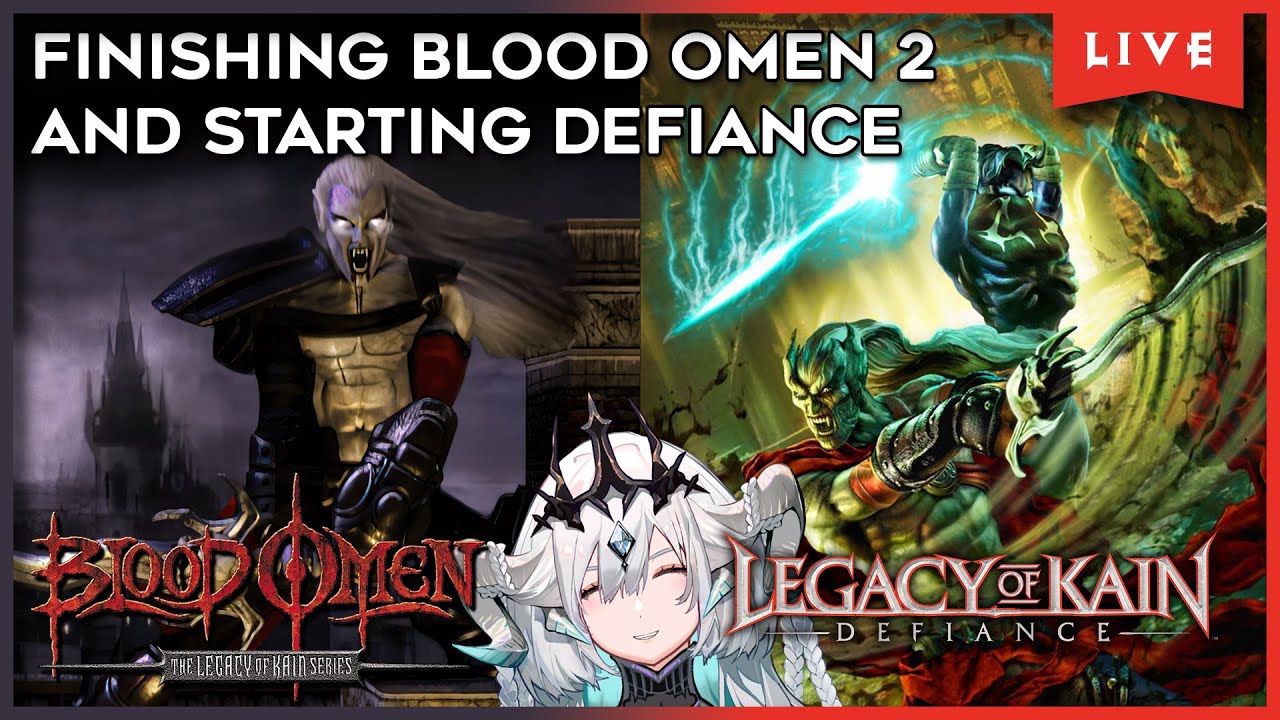 【Blood Omen 2 Finish + Defiance Part 1】 YIPPEE! 【Raziel Warmonic】 - YouTube