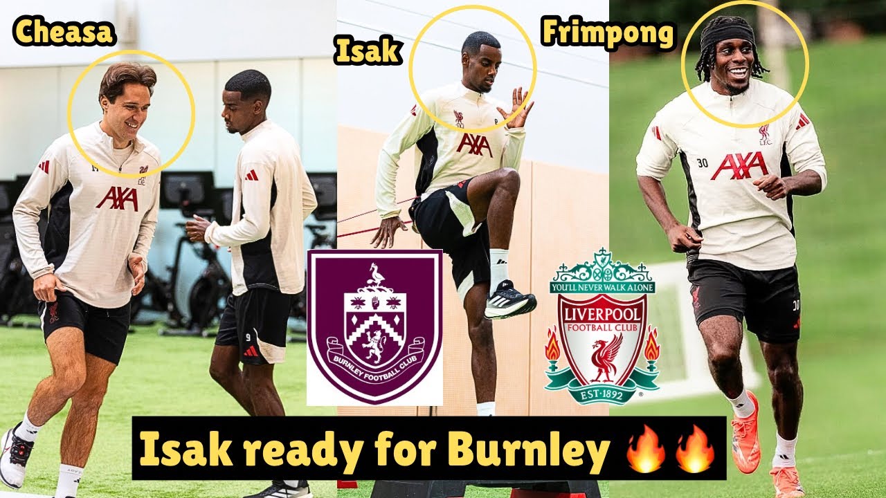 Alexander Isak Shows INSANE Strength in Liverpool Training Ahead of ...