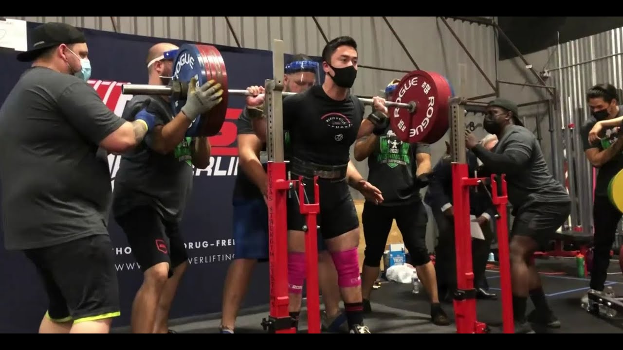 First Powerlifting Meet! Washington State Championship 2021 - YouTube