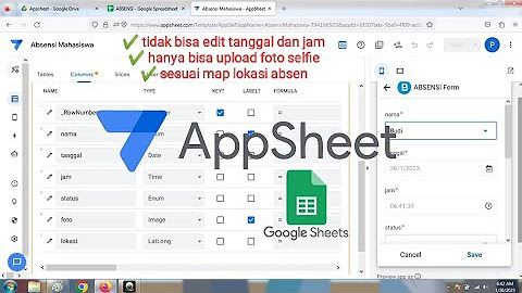 Tutorial Appsheet - YouTube