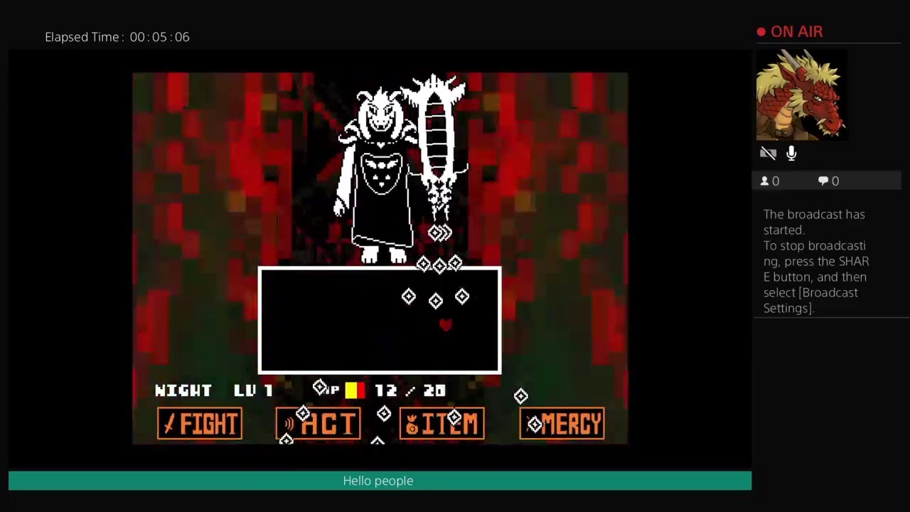 Undertale end the final fight pacifist ending - YouTube