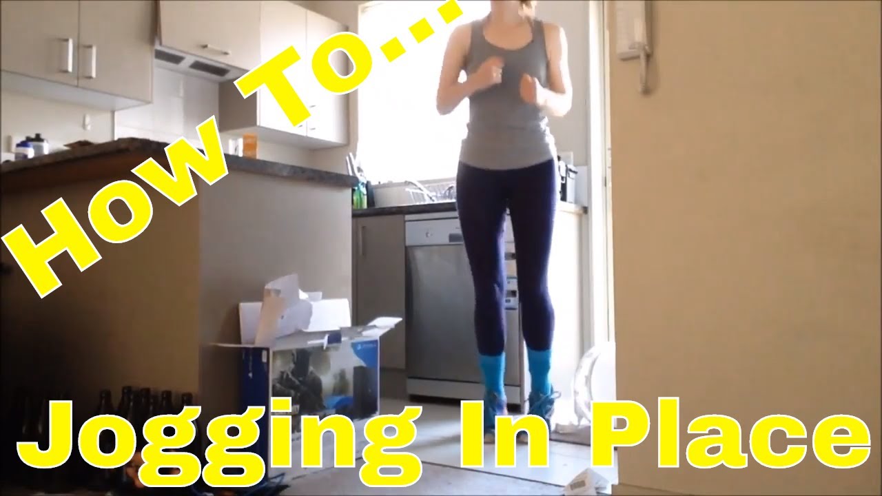 Jogging On The Spot My Routine And Tutorial - YouTube