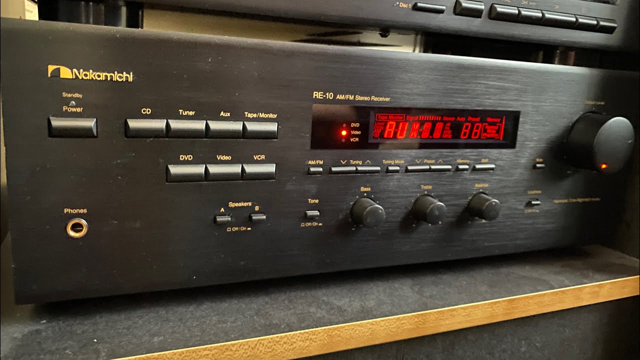 Nakamichi RE 10 with Marantz Imperial 5g - YouTube