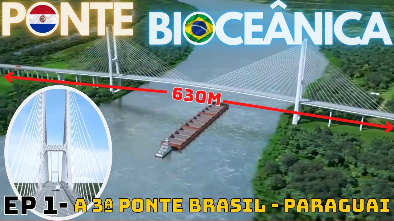 PONTE BIOCEÂNICA - EP 1 Conheça em Detalhes a Terceira Ponte Brasil ...