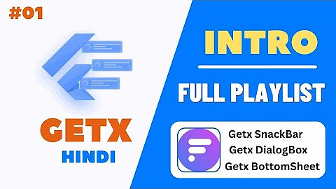 Flutter Getx Full Tutorial Hindi - YouTube