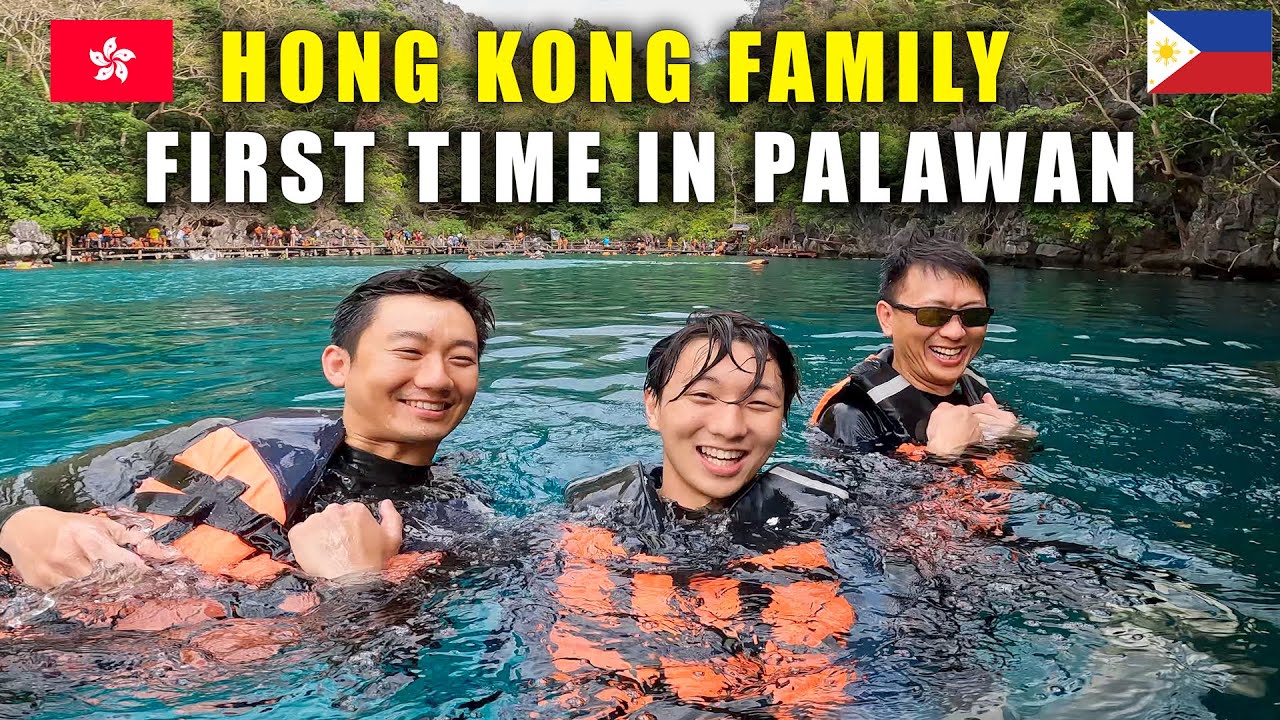 Hong Kong Family First Boat Trip in Coron Palawan Philippines 🇵🇭 - YouTube