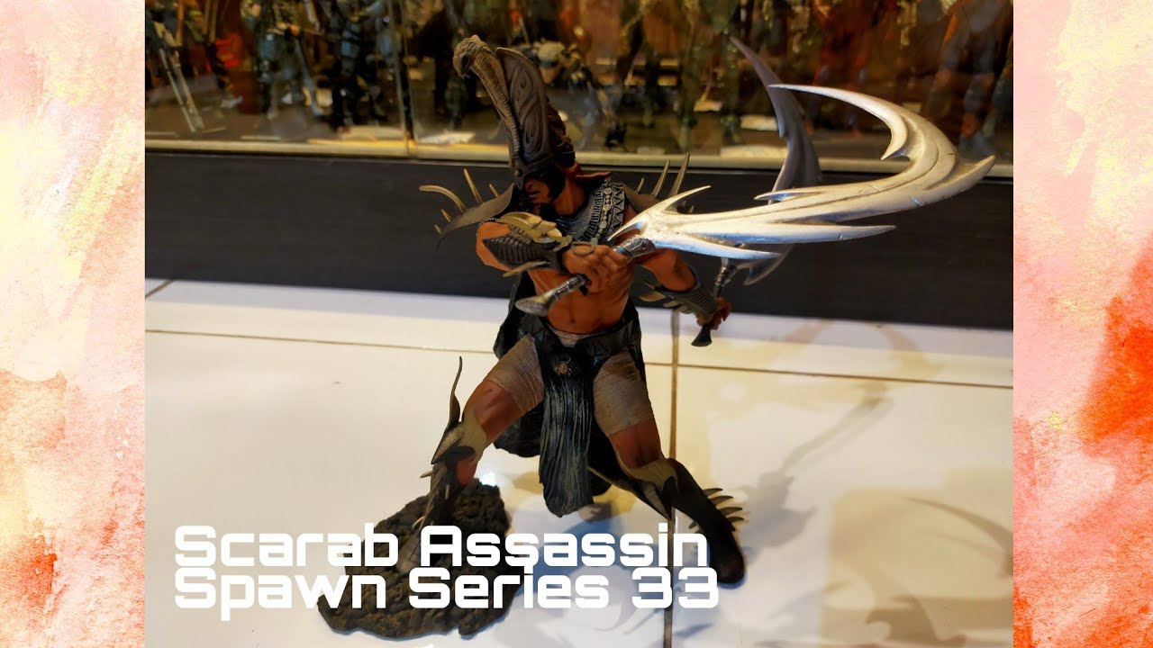 McFarlane Toys Spawn Series 33 - Age Of Pharaoh - Scarab Assassin [Action Figure Review] - YouTube