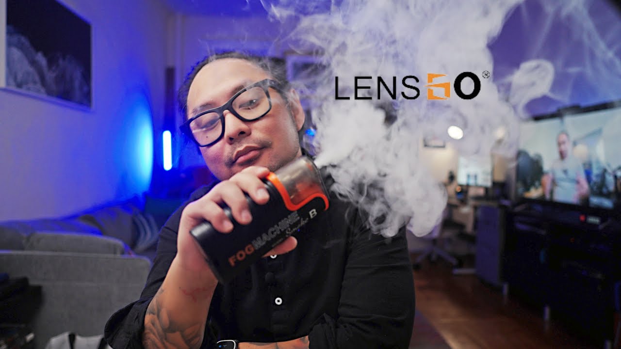 Handheld Fog Machine Magic: Lensgo Smoke B Review - YouTube