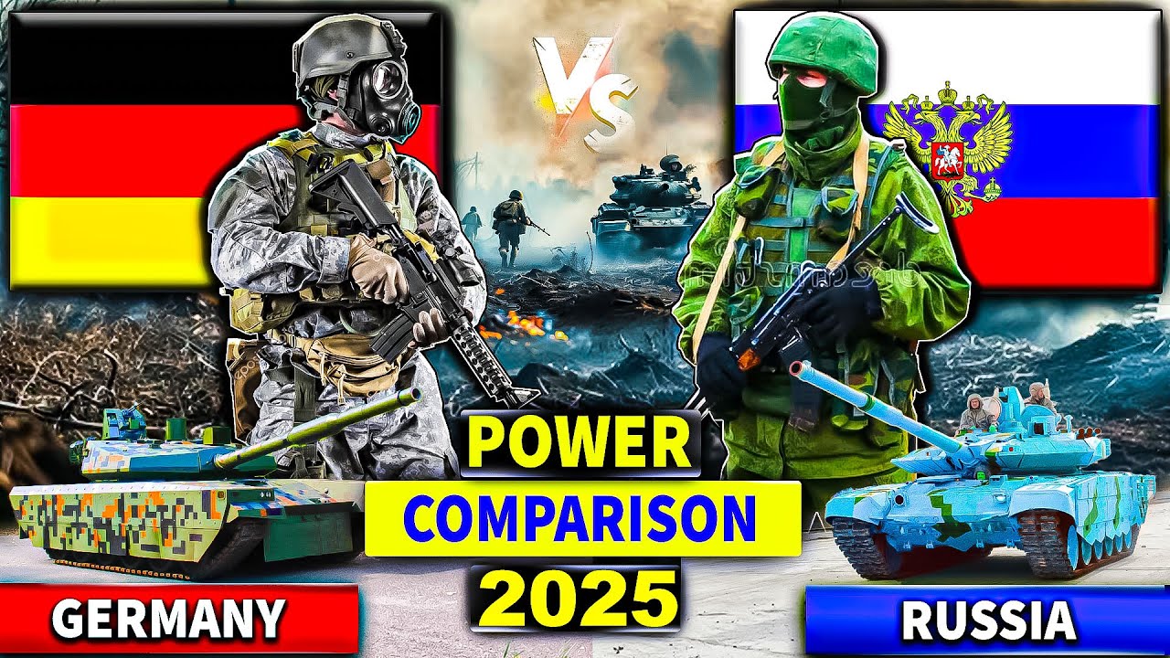 Russia vs Germany Military Power 2025 | Germany vs Russia Military ...