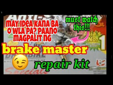 Suzuki Smash 115 Paano magpalit ng brake master repair kit. | front ...