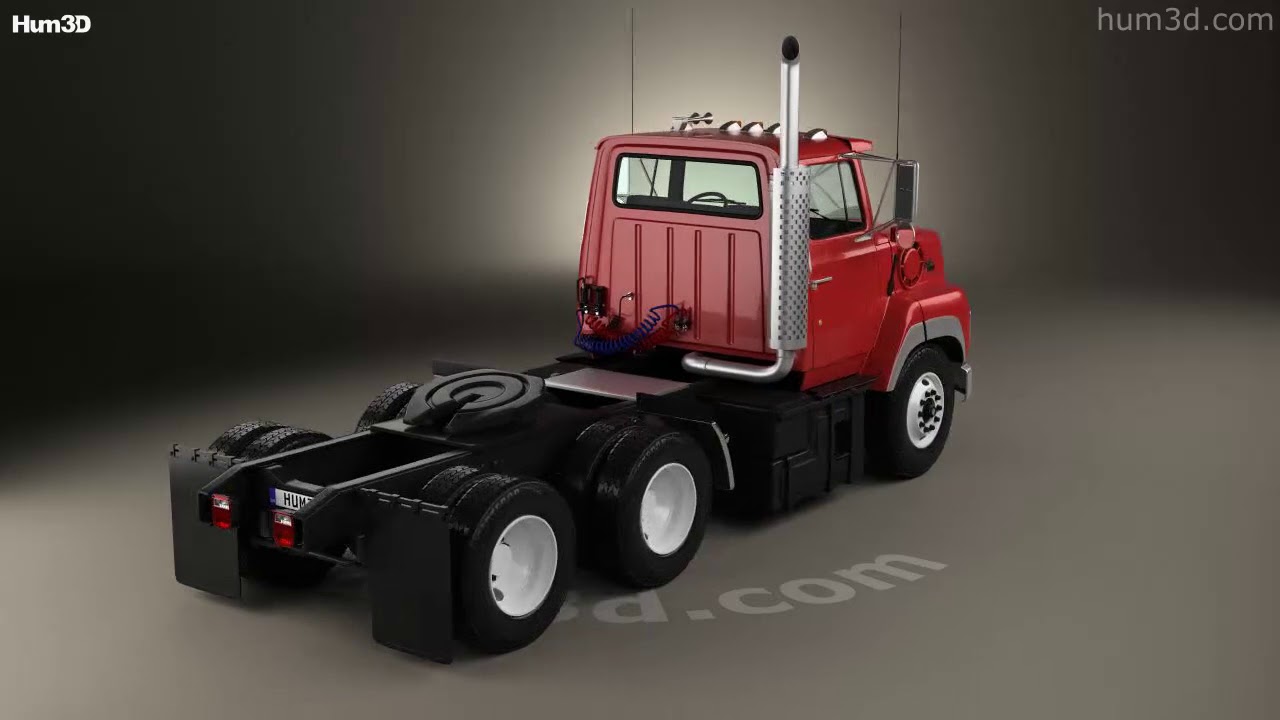 Ford Aeromax L9000 Day Cab Tractor Truck 1990 3D model by Hum3D.com ...