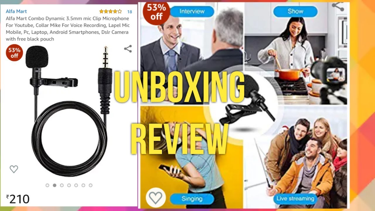 Mic/Microphone: Unboxing And Review - YouTube