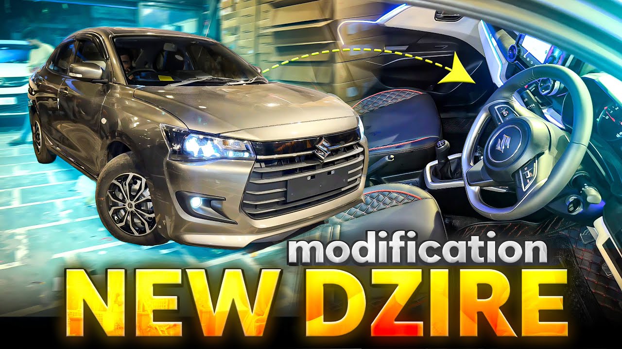 New Dzire Modified | New Dzire Modification 2025 | New Dzire lxi ...