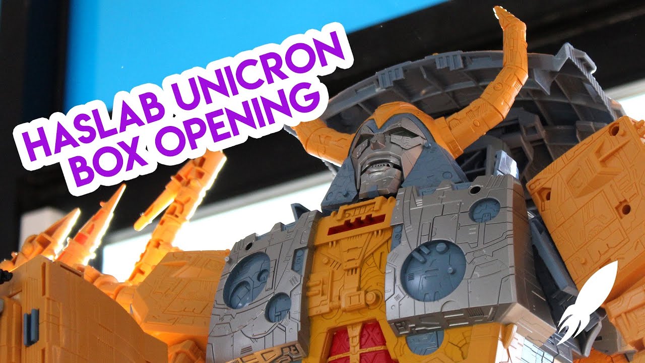 HasLab Transformers: War For Cybertron Unicron Box Opening - TC's ...