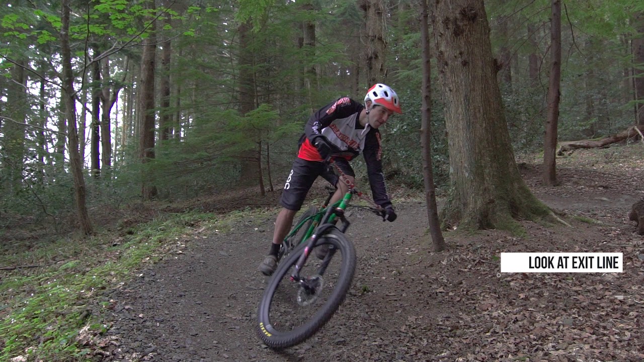Cycling Ireland Off-Road Skills - Cornering - YouTube
