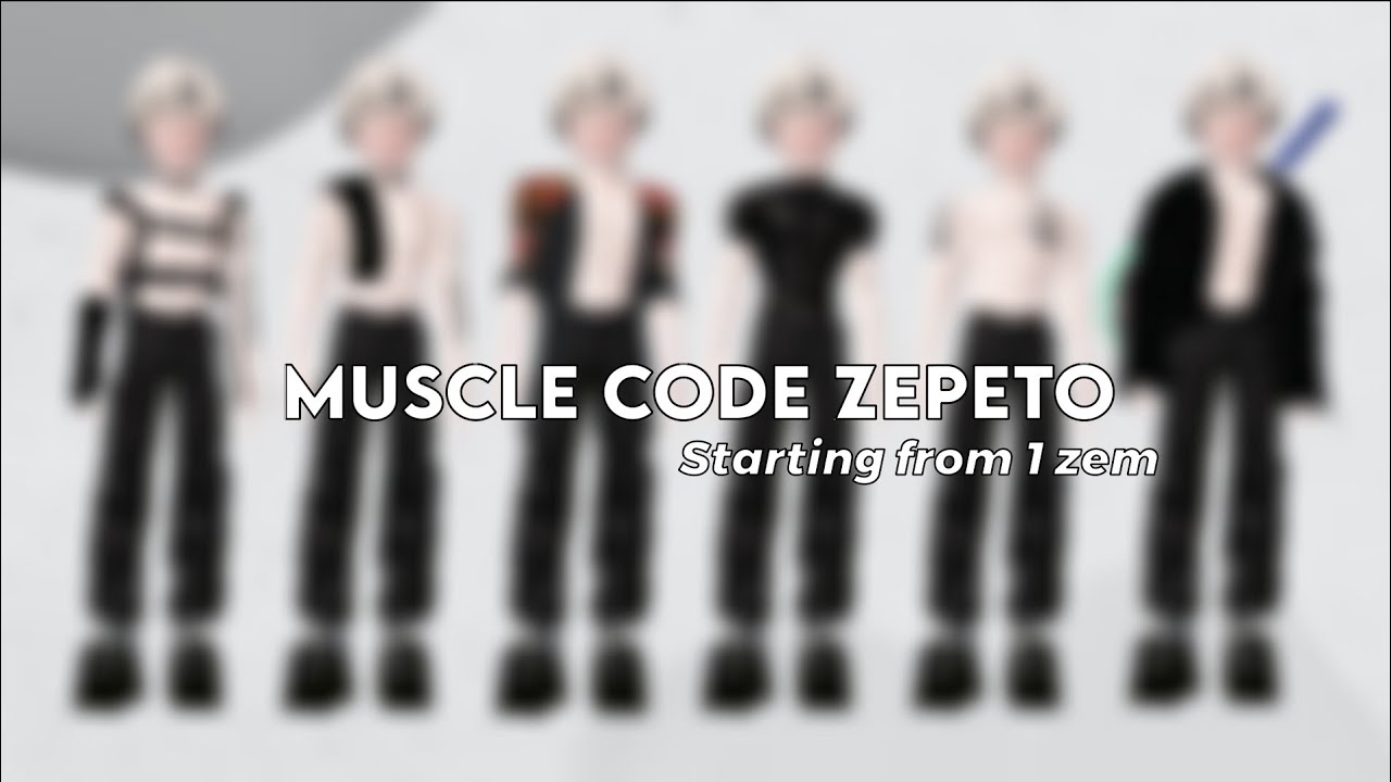 CODE ITEM OTOT ZEPETO || ZEPETO INDONESIA - YouTube