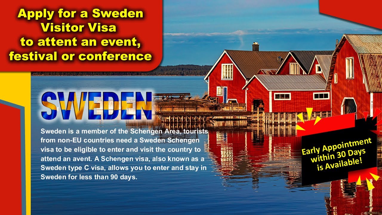Apply for a Sweden Short Term Visitor Visa to Attend an Event ...