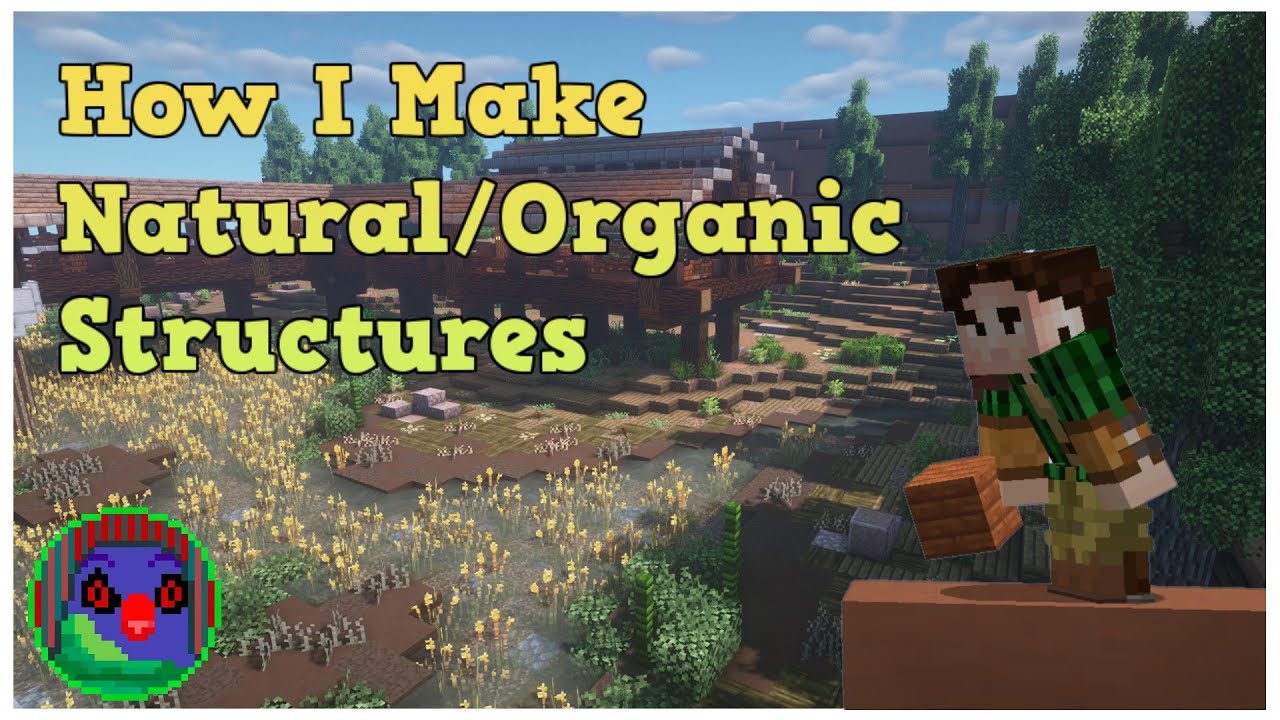 How I Make Natural/Organic Structures In Minecraft - YouTube