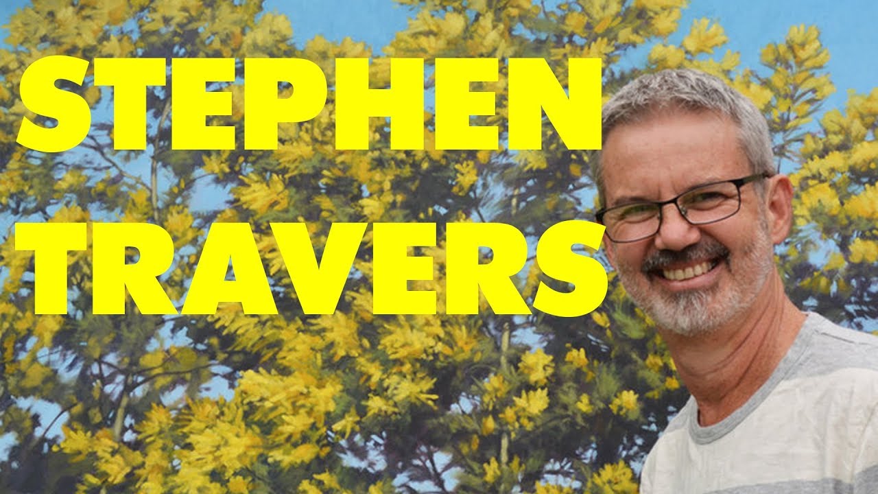 STEPHEN TRAVERS - ARTIST SPOTLIGHT ON AUSTRALIAN FINE ART PAINTER - YouTube