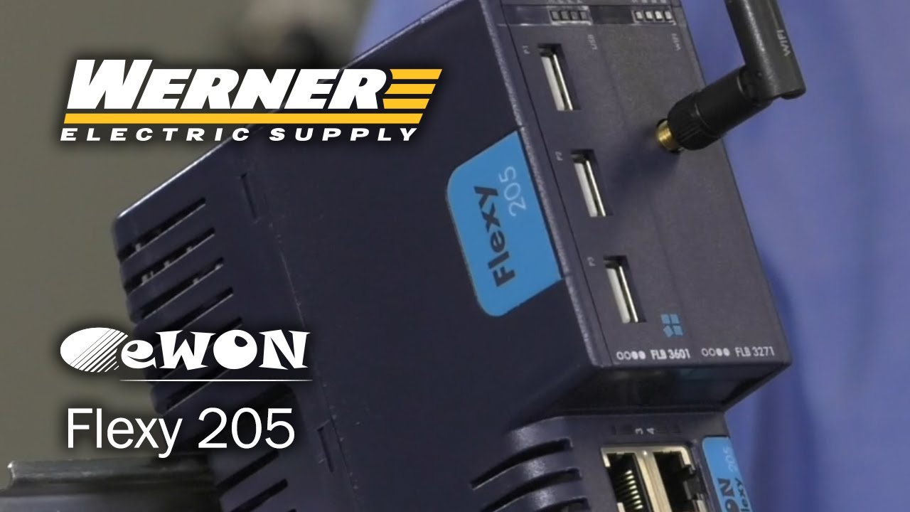 eWON Flexy 205 Compact IIoT Gateway - YouTube