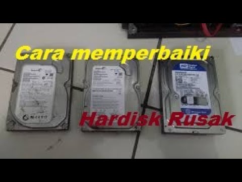100% WORK!! Cara Memperbaiki Hardisk yang Rusak | Bad Sector | Servis ...