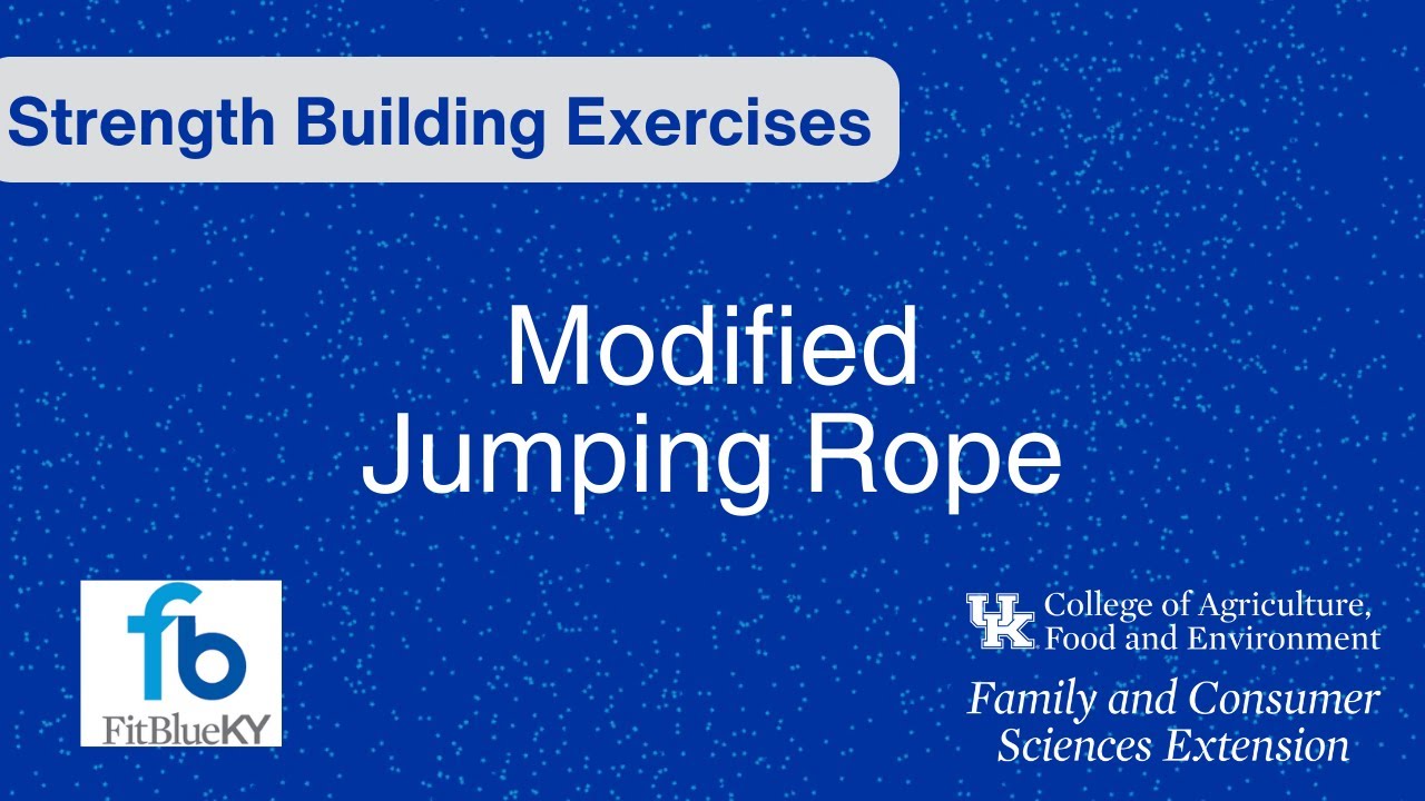 Modified Jumping Rope - YouTube