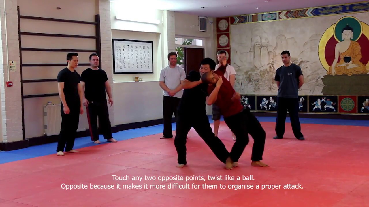 Bao Qiu - Wu Taiji Quan Application - YouTube