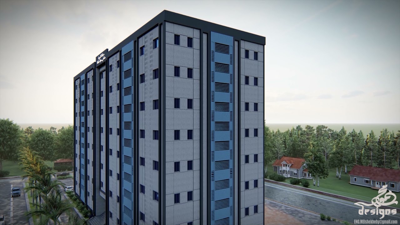 Exterior Presentation for Tanta Fever Hospital - YouTube