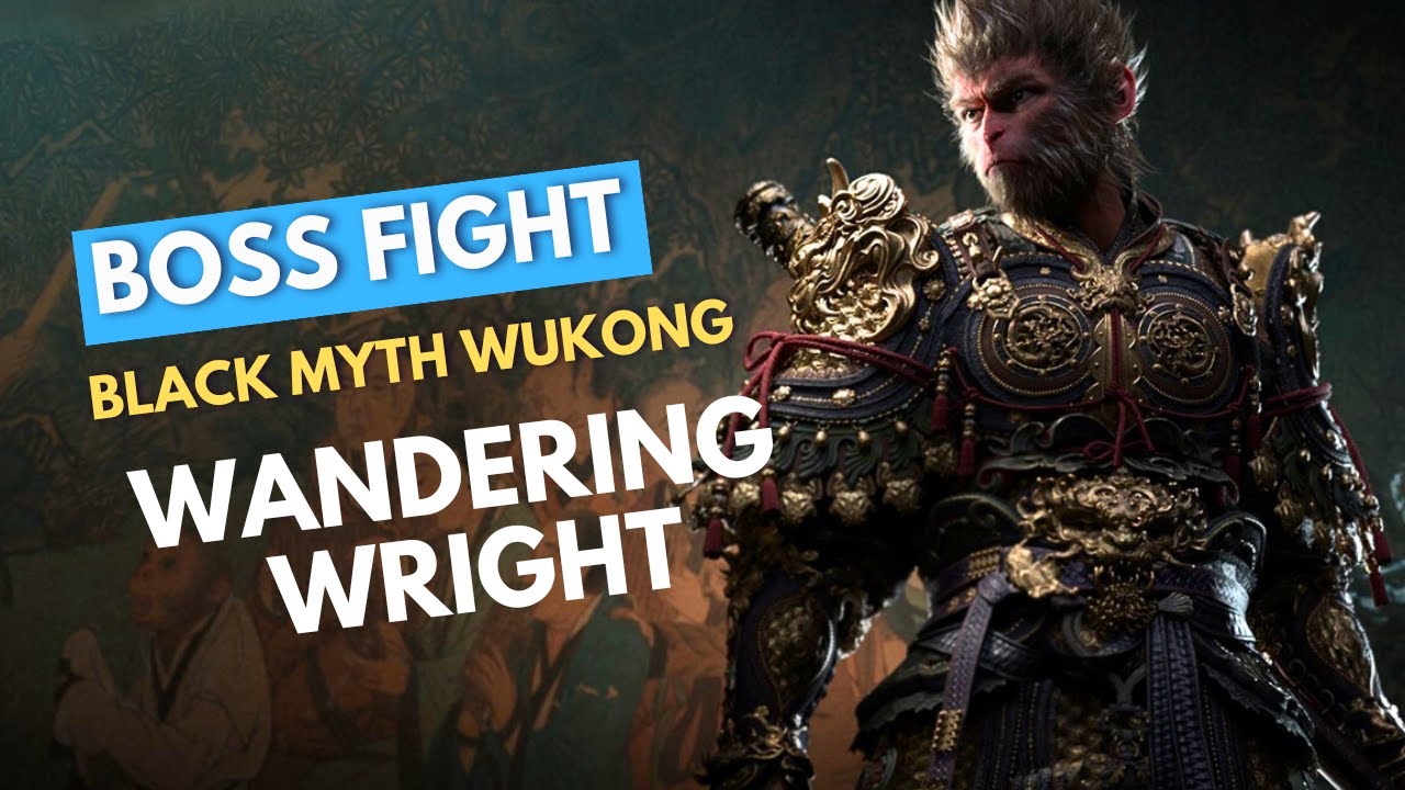 BLACK MYTH WUKONG (BOSS FIGHT ) WANDERING WRIGHT 4K HDR ULTRA REALISTIC ...
