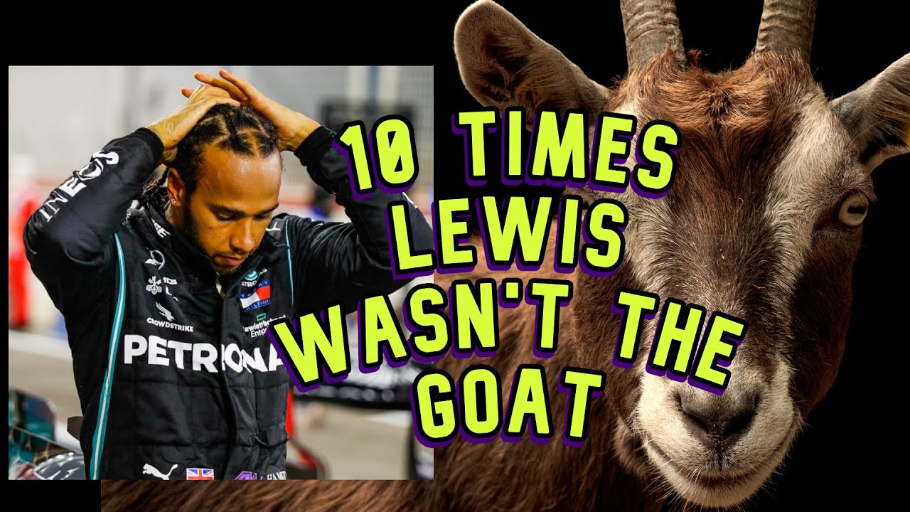 10 times Lewis wasn't the GOAT - YouTube