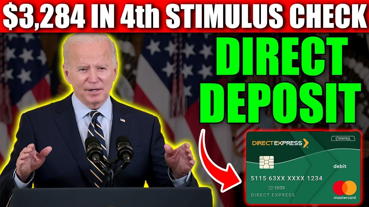 SOCIAL SECURITY | $3,284 IN 4TH STIMULUS CHECK | DIRECT DEPOSIT | # ...