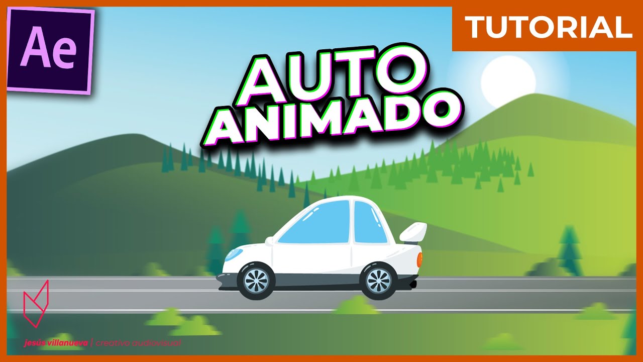 ¡Cómo ANIMAR un AUTO! 🚗 [2D] || Tutorial - After Effects - YouTube