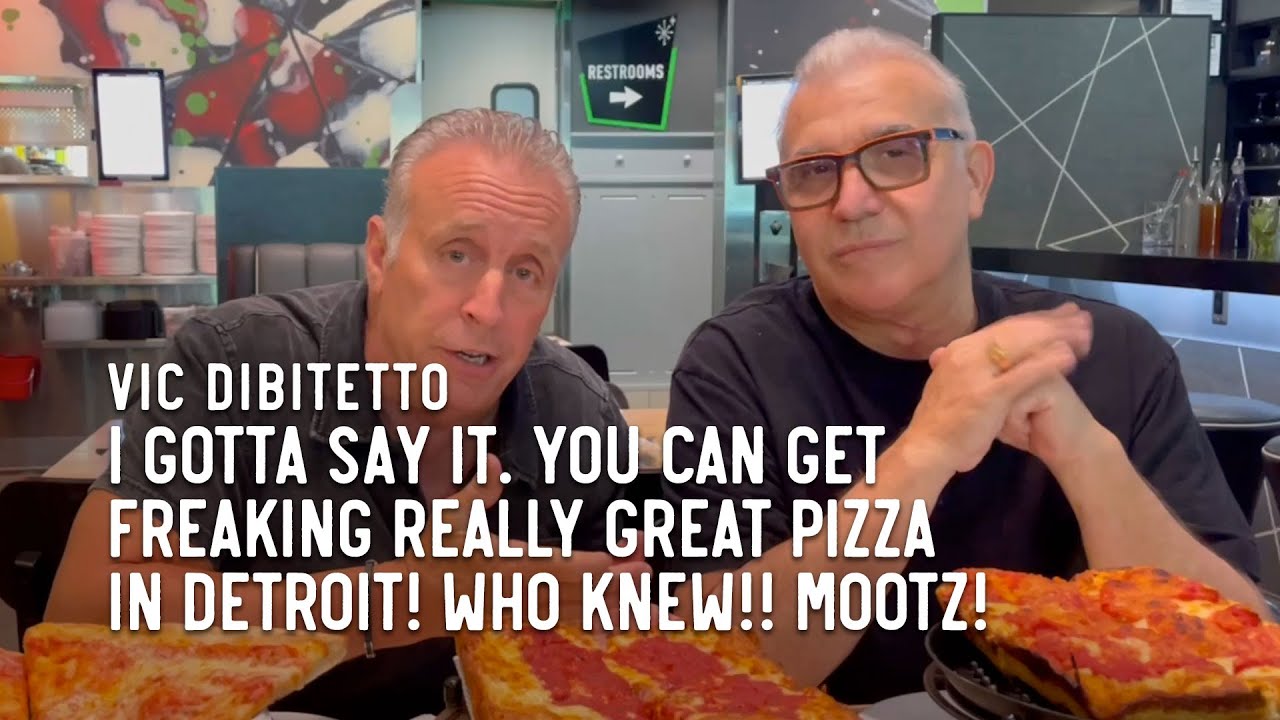 I gotta say it. You can get freaking really great pizza in Detroit! Who ...
