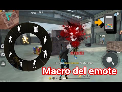 Como Hacer la macro de los emotes en android, como hacer emote rápidos ...