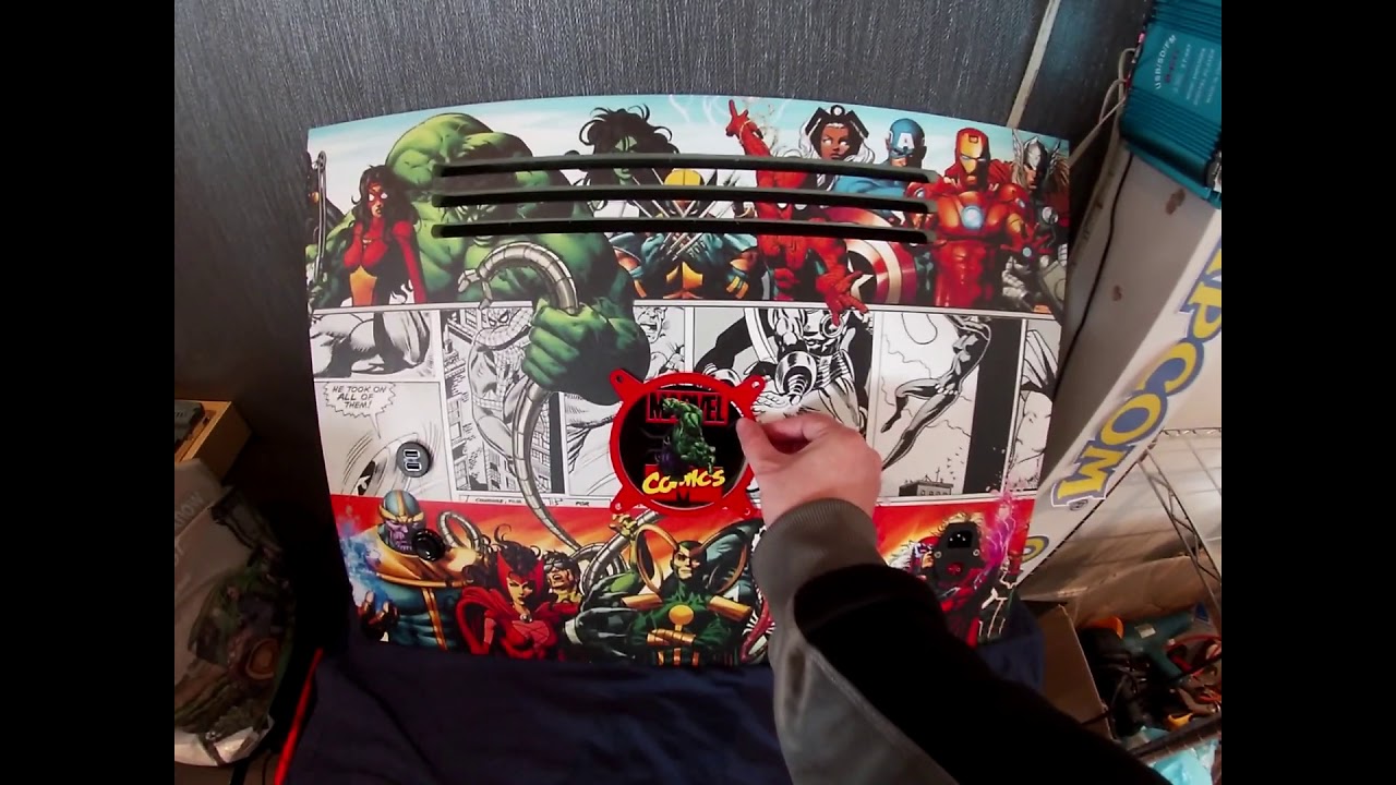 Marvel Comics Arcade Build Update - YouTube