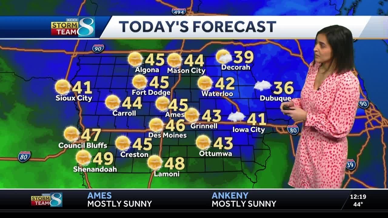 Iowa weather: 'Fake spring' brings warmer weather, sunshine - YouTube