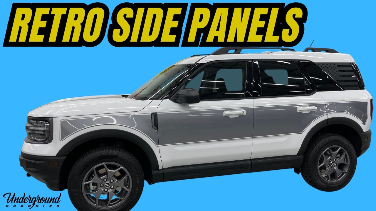 How To Install Your Ford Bronco Sport Retro Side Panels Kit | From ...