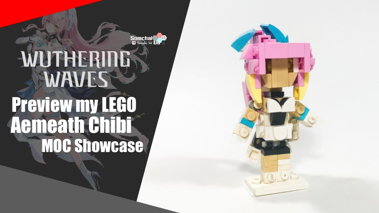 Preview my LEGO Wuthering Waves Aemeath Chibi | Somchai Ud - YouTube
