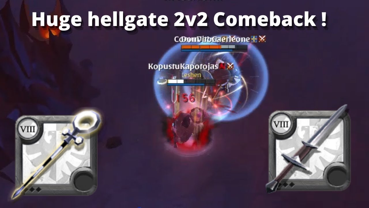 Hellgate's 2v2 - Claymore + GreatHoly | Insane turnover - YouTube